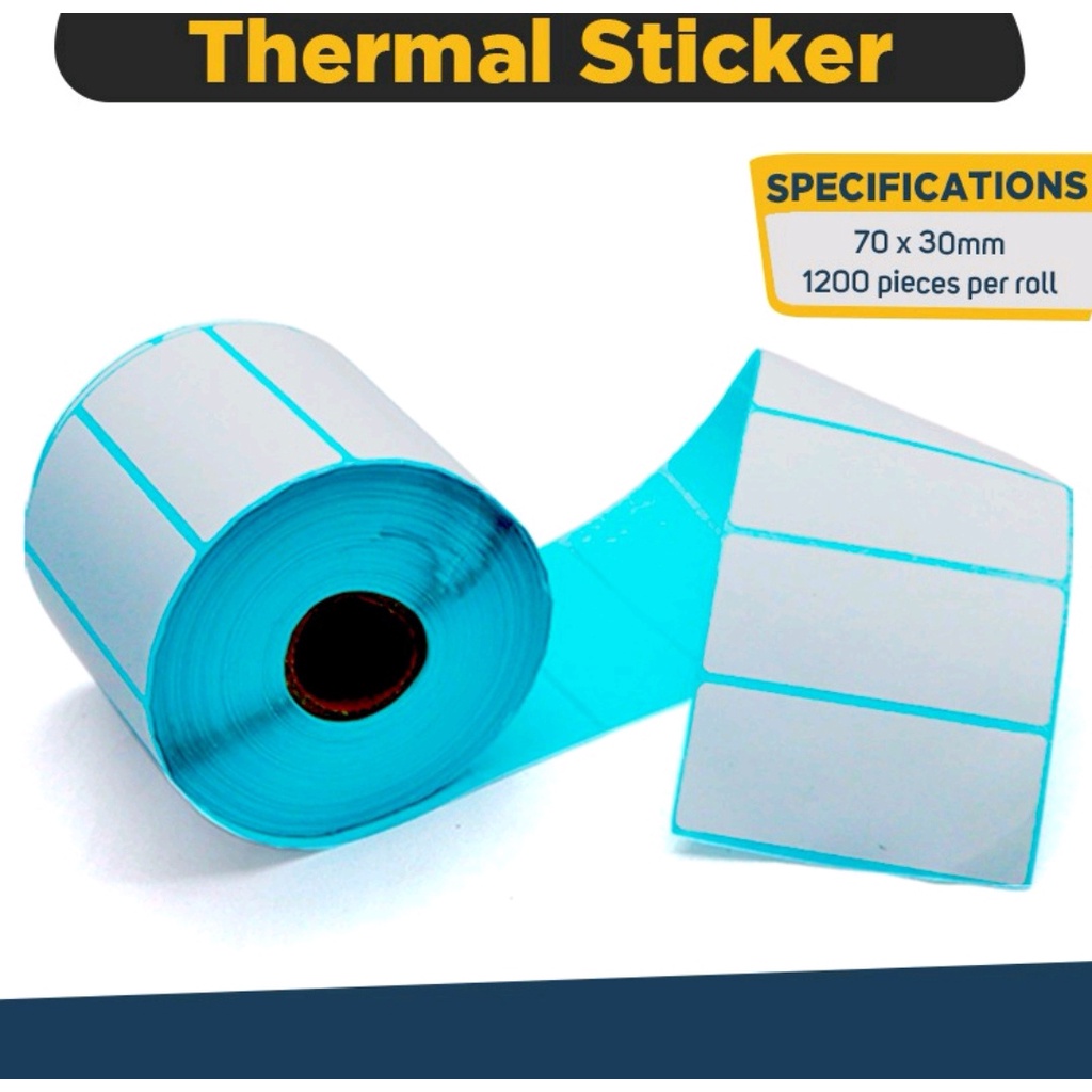 100*150mm Barcode / Thermal Sticker for Shopee Waybill Roll // Thermal ...