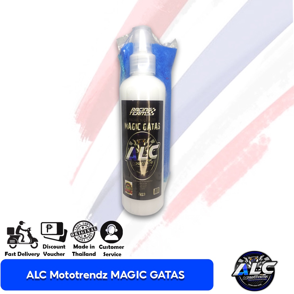 ALC Mototrendz MAGIC GATAS 250ml w/ MICRO FABRIC TOWEL | Shopee Philippines