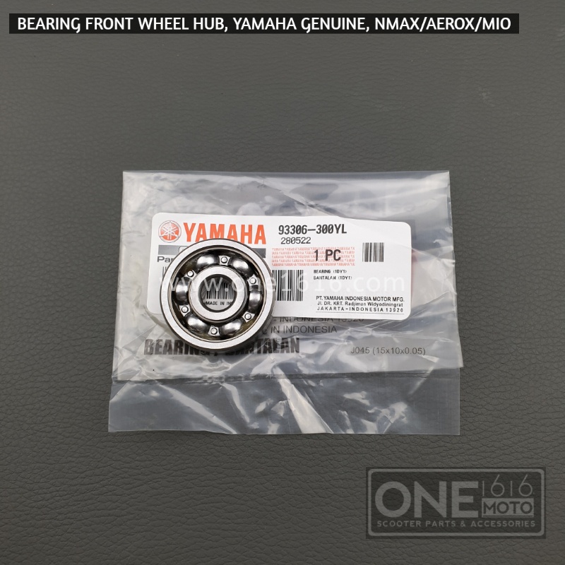 YAMAHA GENUINE BEARING 6300 FRONT WHEEL HUB 93306-300YL FOR NMAX/AEROX/MIO | Shopee Philippines