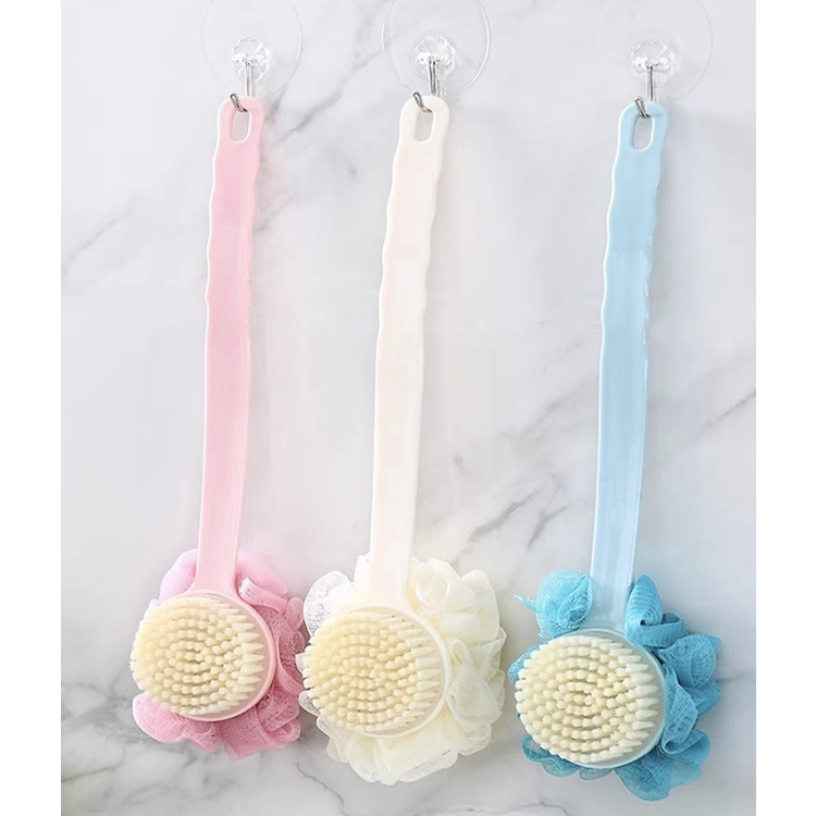 Full body bath flower wipe back brush bath bubble wipe back bath ball ...