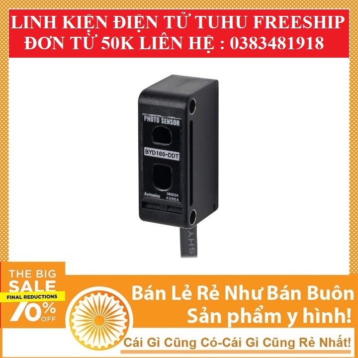 Autonics BYD100-DDT optical sensor (diffusing reflector) | Shopee ...