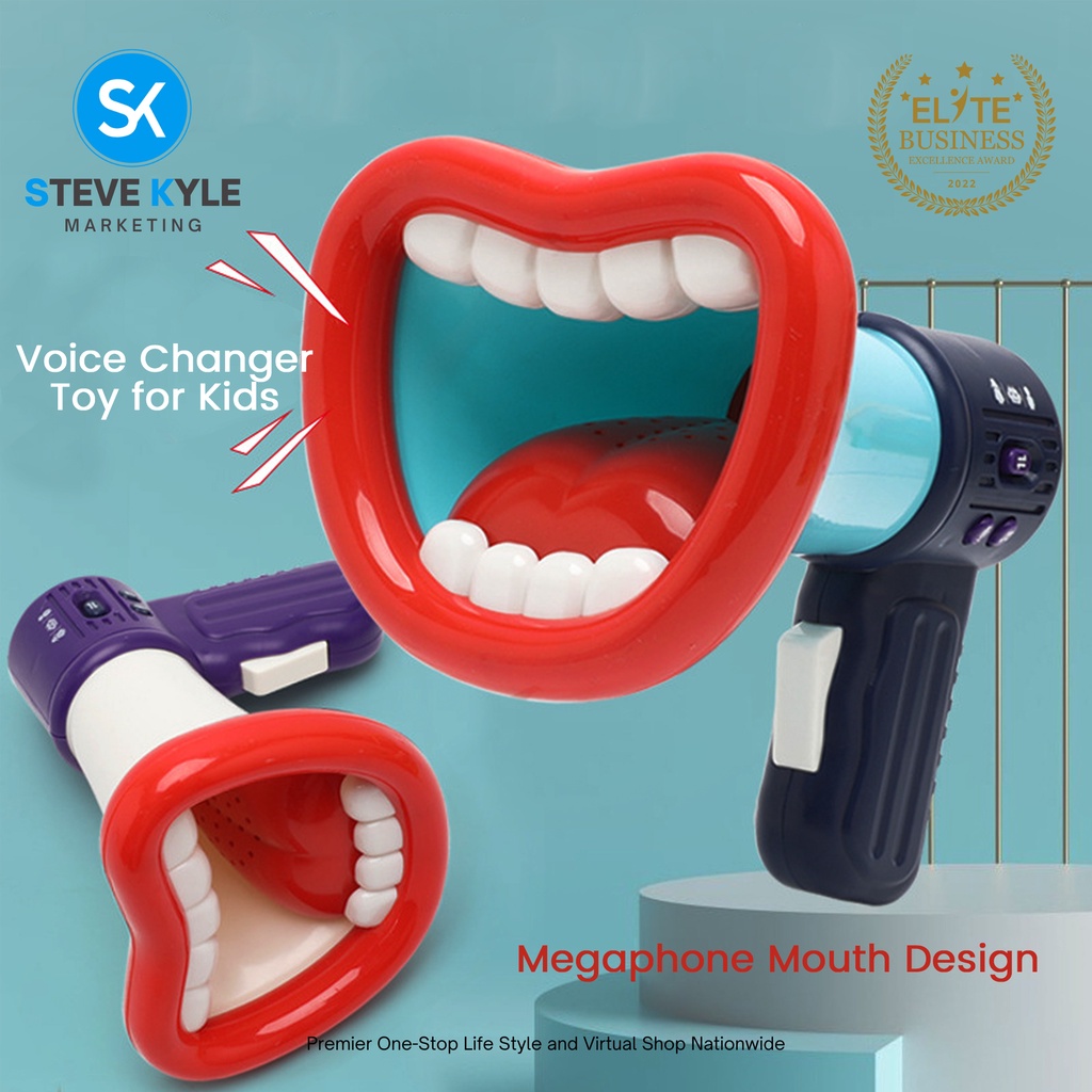 Megaphone Mouth Design Voice Changer Toy for Kids | Shopee Philippines