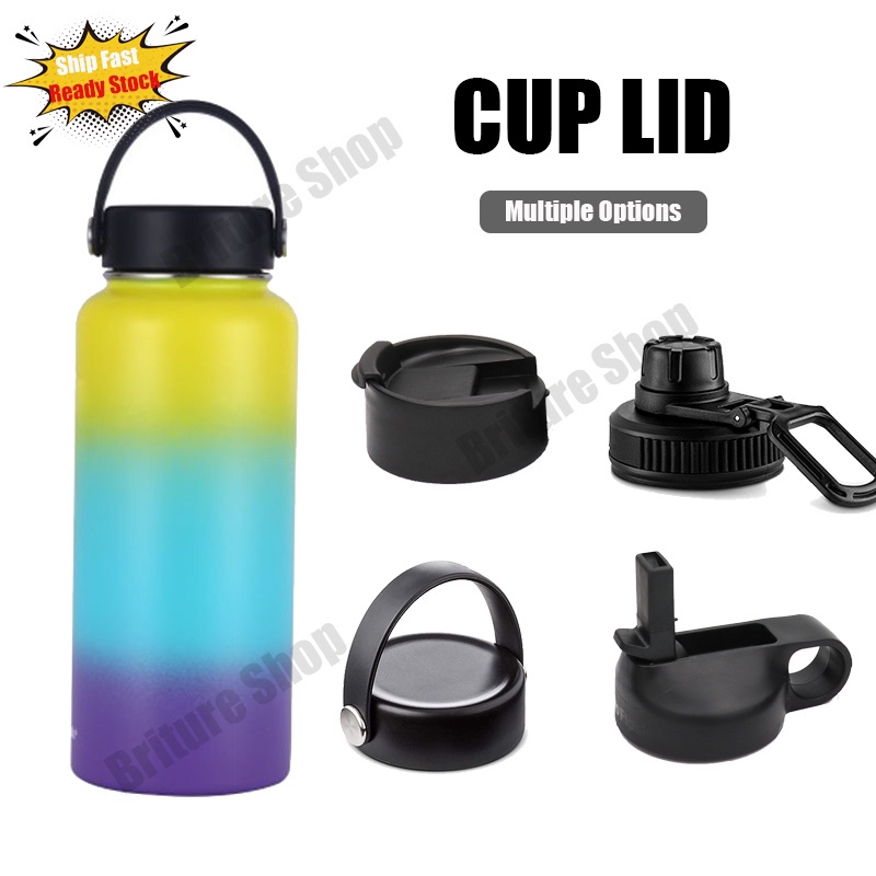 Cover Water Bottle Replacement Cap Space Pot PP Straw Wide Mouth Pot ...