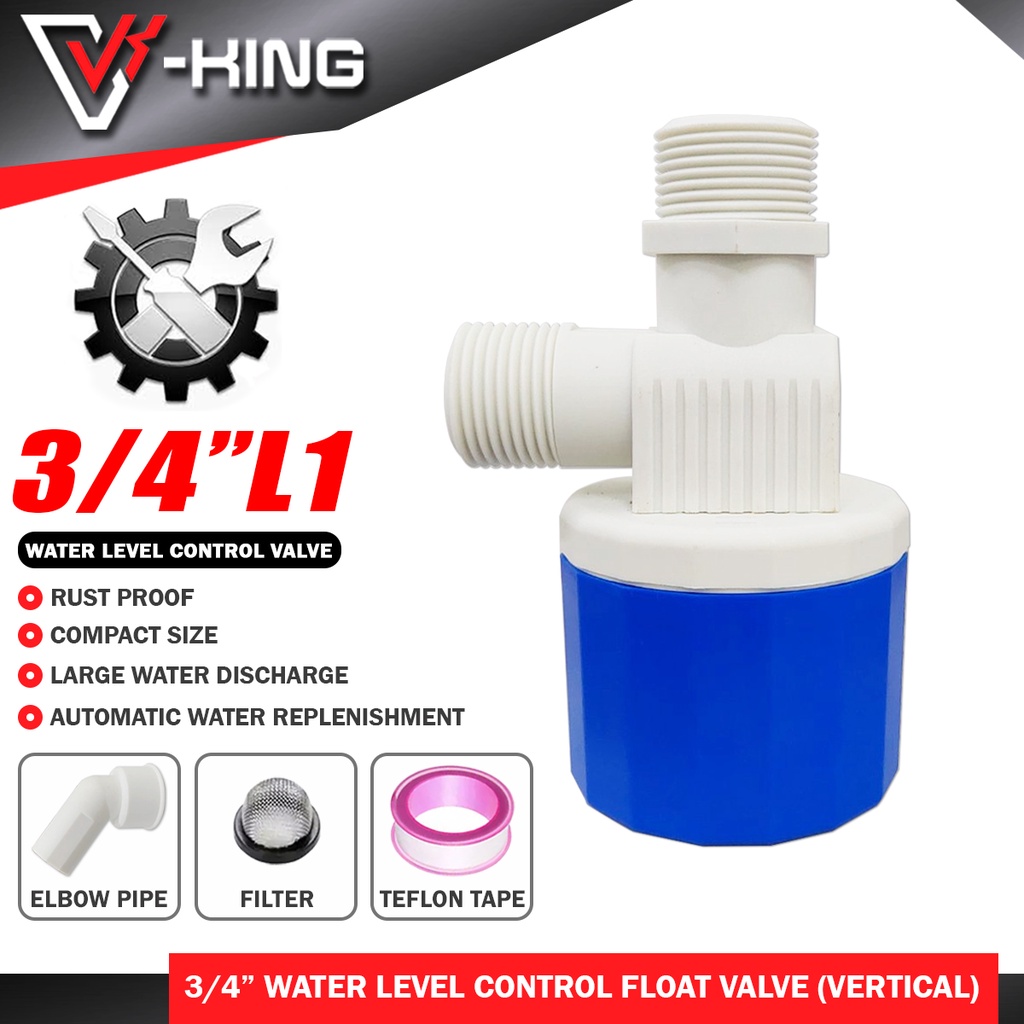 1/2 -3/4 Built-in Automatic Water Level Control Valve Water Tank Float ...