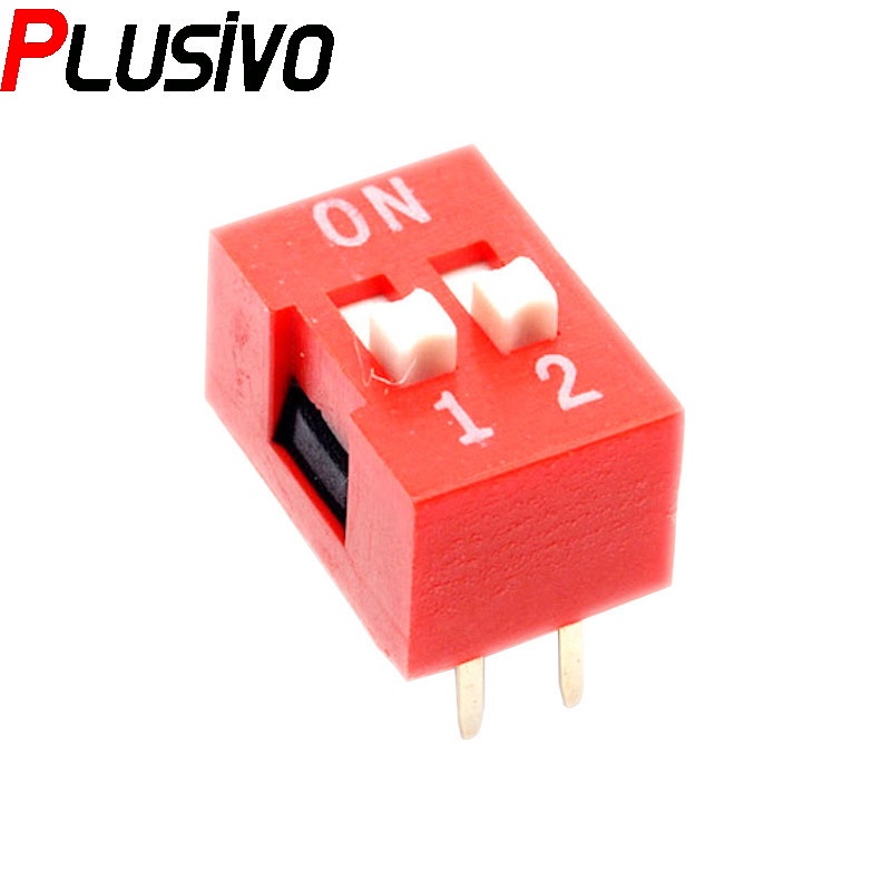 Red DIP Switch (1p, 2p, 3p, 4p, 8p) | Shopee Philippines