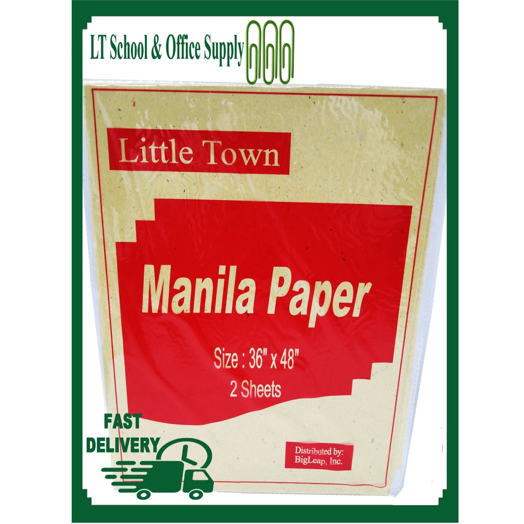 Little Town Manila Paper | Shopee Philippines