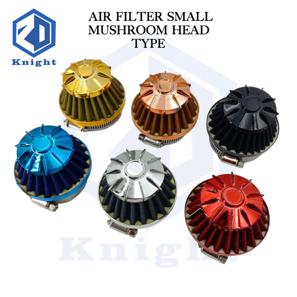 Knight Motorcycle Parts Air Cleaner Air Filter Small Mushroom Head Type ...