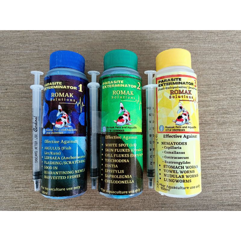 ROMAK SOLUTIONS 1 | 2 | 3 [ Anti Parasites | Parasites Exterminator ...