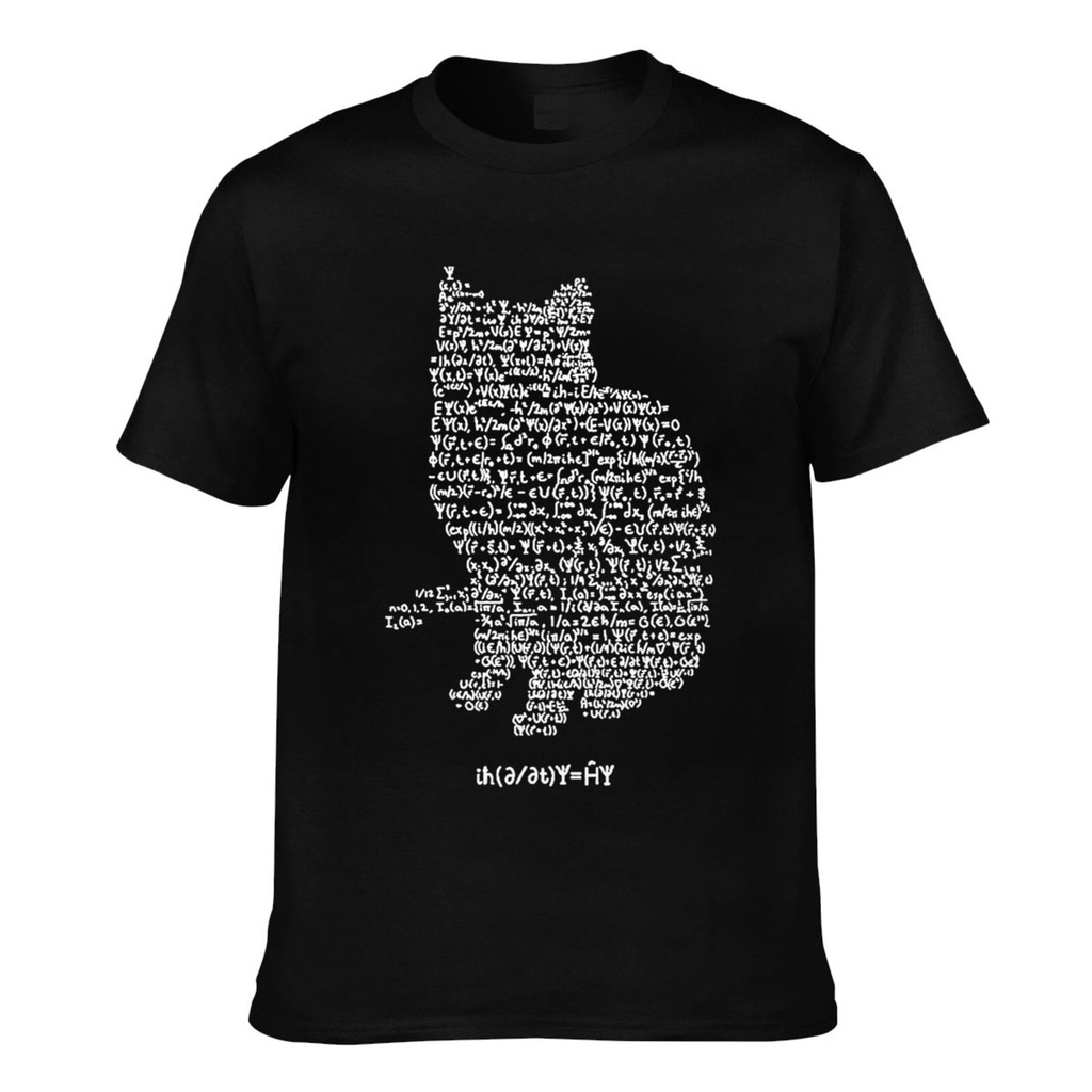 Customized Summer Tee Maxwell Cat Quantum Mechanics Equation Theory ...