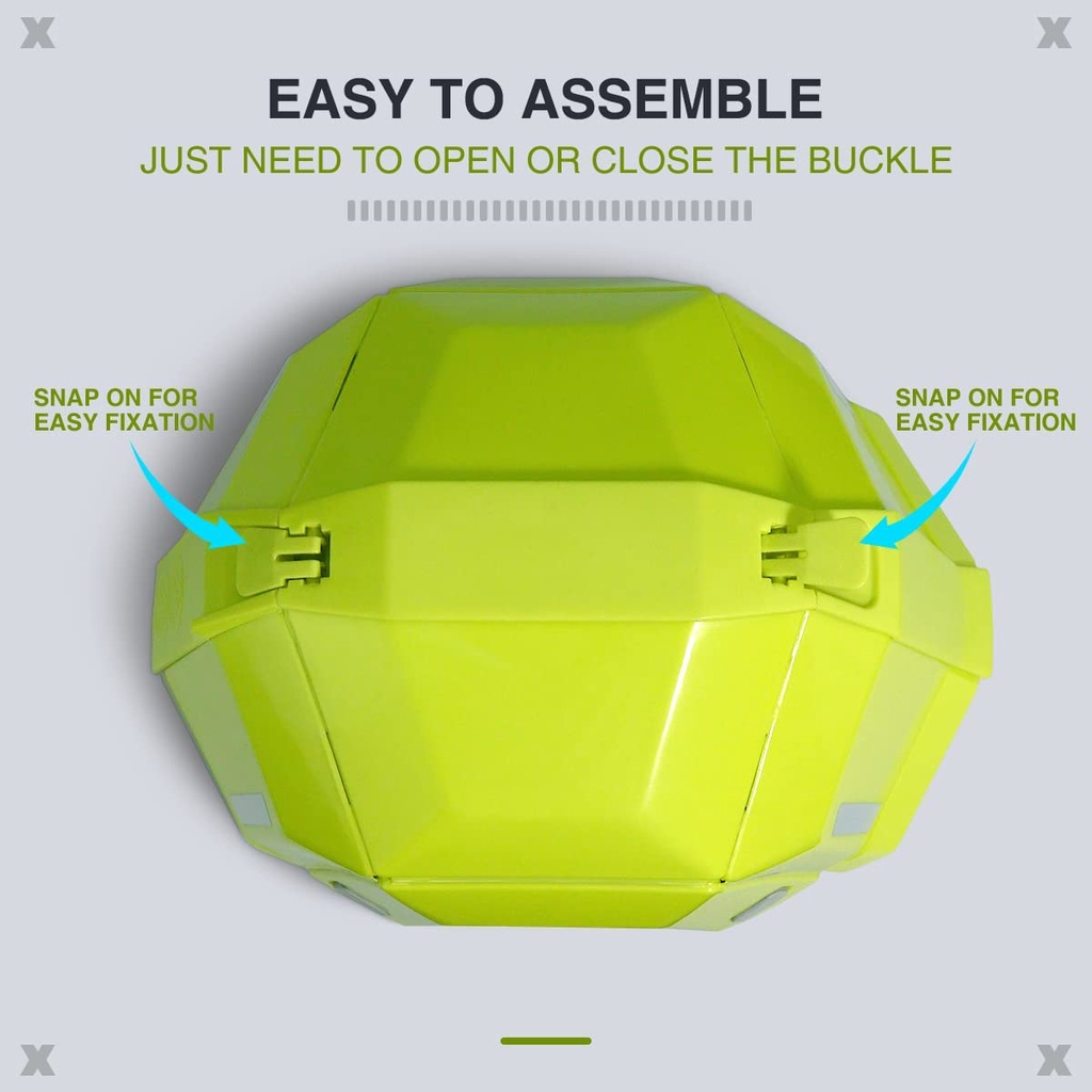 LOEBUCK Foldable Safety Hardhat Helmet Outdoors Collapsible Helmet ...