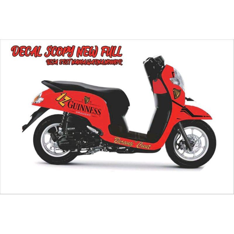 Honda Scoopy full body decal sticker decal sticker | Shopee Philippines