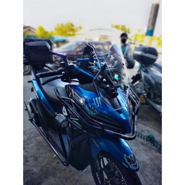 HONDA CLICK V2 ZHIPAT ADJUSTABLE WINDSHIELD | Shopee Philippines