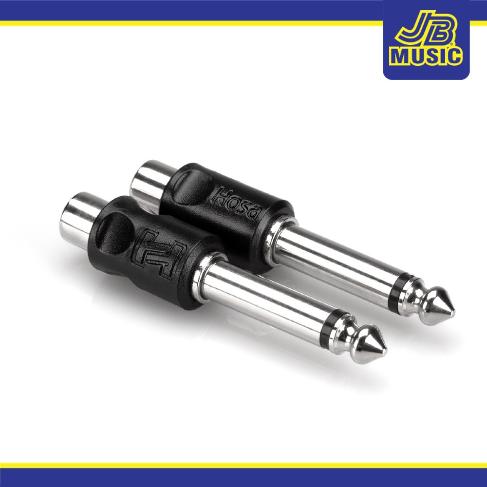 Hosa - GPR-101 RCA Female to 1/4 inch TS Male Adapters (Audio Equipment ...