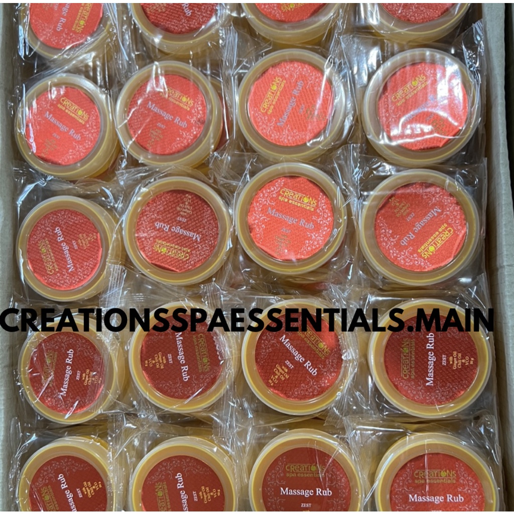 𝐎𝐑𝐈𝐆𝐈𝐍𝐀𝐋 CREATIONS SPA ESSENTIALS 50G MASSAGE RUB OINTMENT | Shopee ...