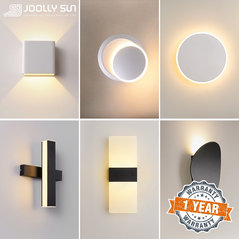 Wall Light Bedroom Modern LED Wall Lamp Home Decor Indoor Living Room ...