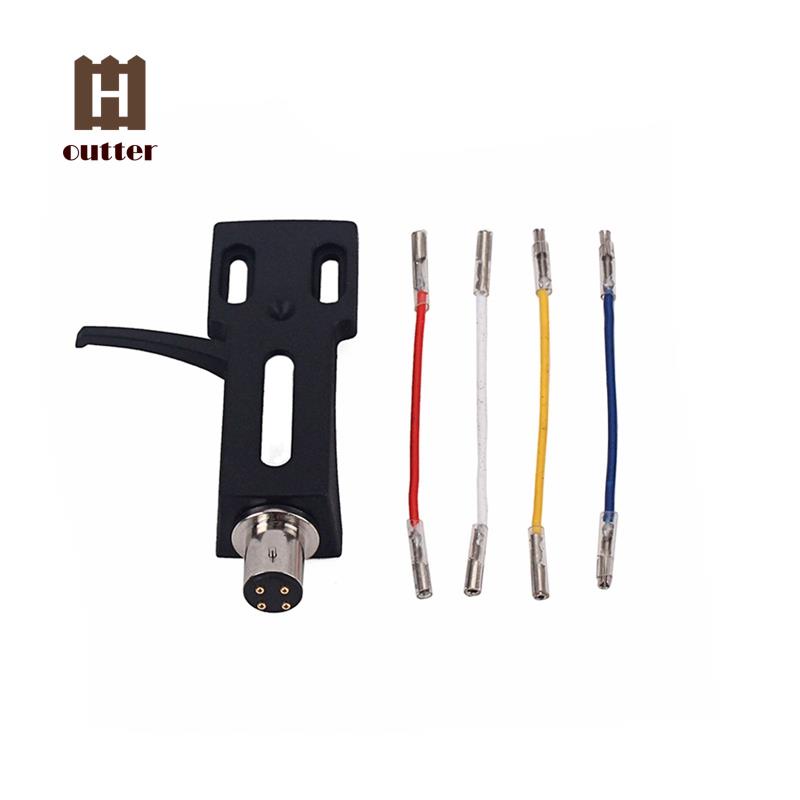 Turntable Headshell Mount Universal LP Phono Cartridge Replacement ...