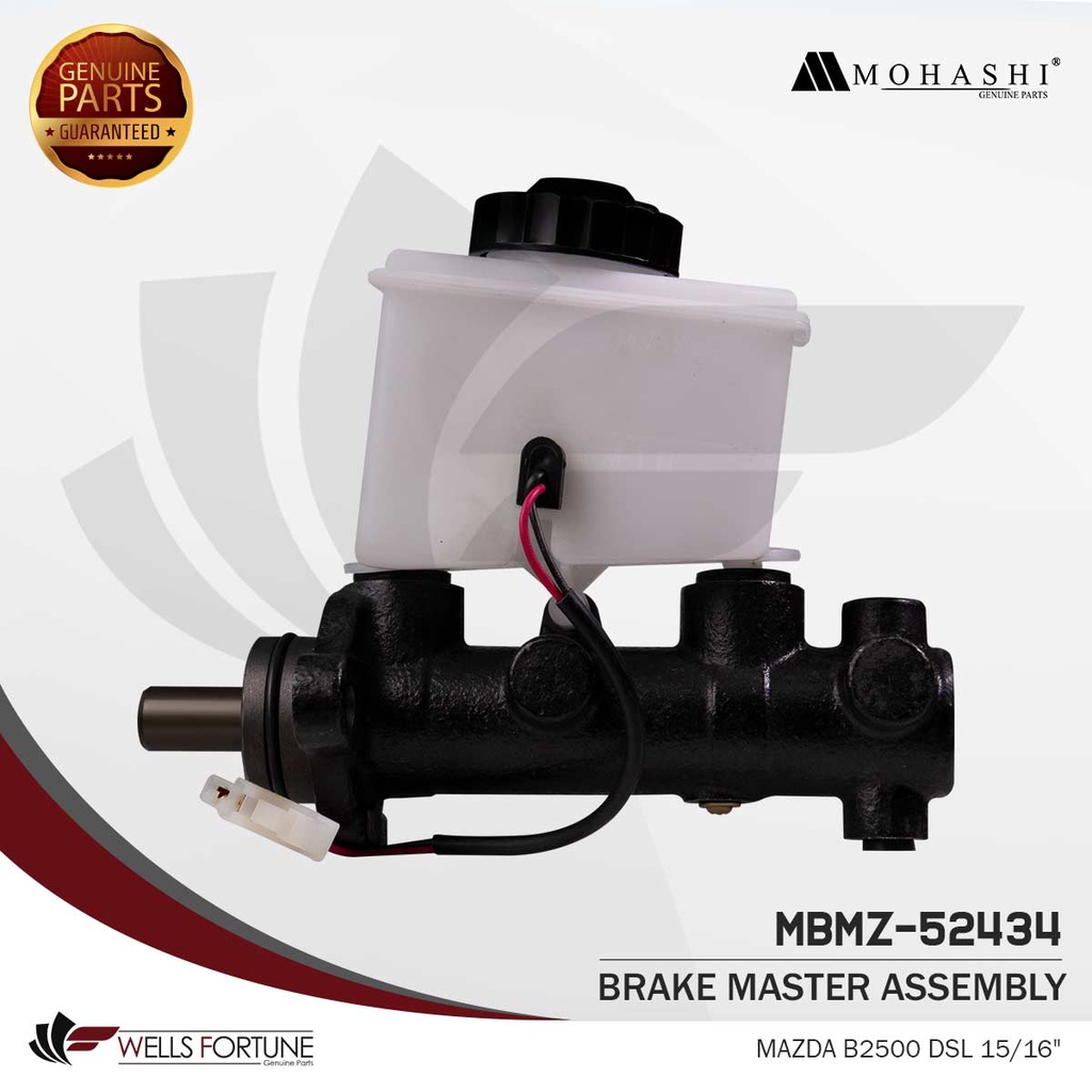 MAZDA B2500 DSL BRAKE MASTER ASSEMBLY UG52-43-400 15/16" MOHASHI (1PC ...
