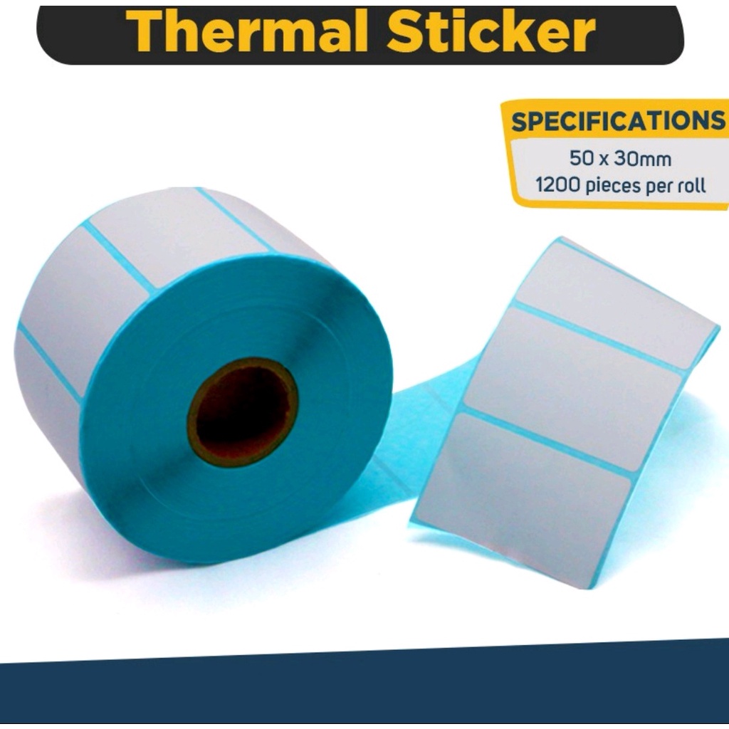100*150mm Barcode / Thermal Sticker for Shopee Waybill Roll // Thermal ...