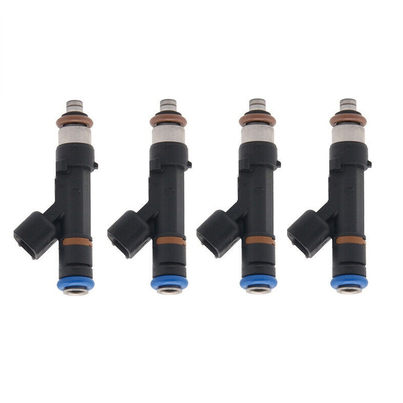 4Pcs 0280158105 For Ford Escape Fusion 2.3L Flow Matched Fuel Injectors ...