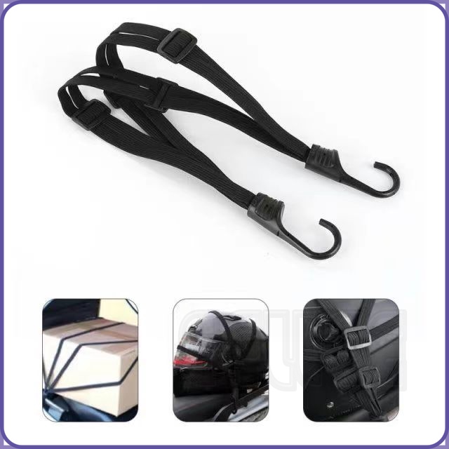 【COD】60cm Helmet Strap Helmet Holder Motorcycle Strength Retractable ...
