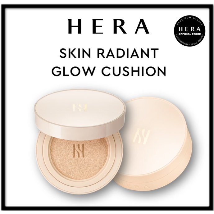 [HERA] SKIN RADIANT GLOW CUSHION 15g * 2 ( Cushion 15g + Refill 15g ...