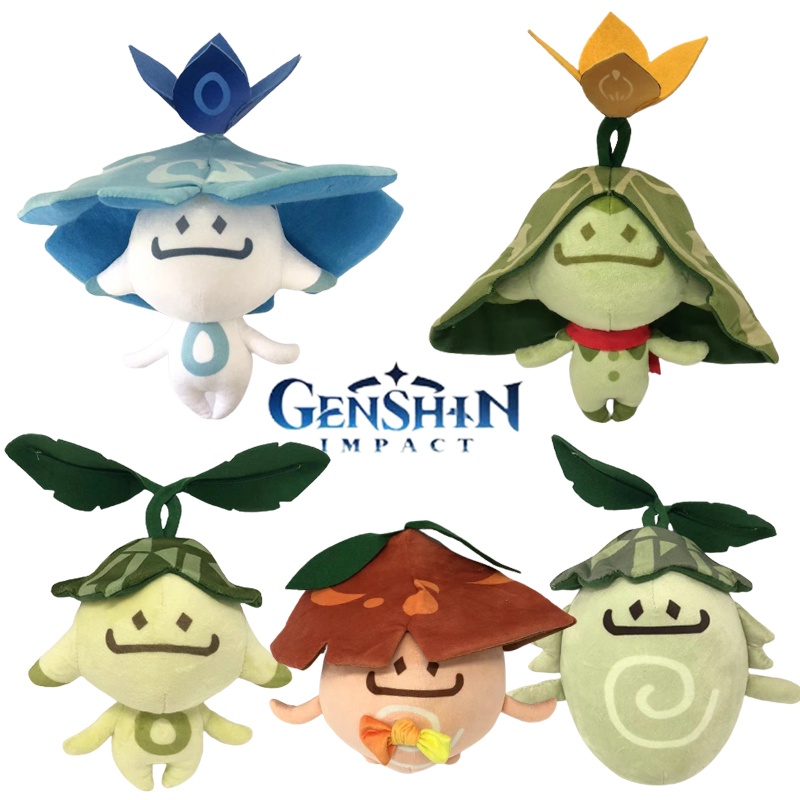 Genshin Impact Adorable Aranara Sumeru Ararycan Plush Toy Doll Stuffed ...