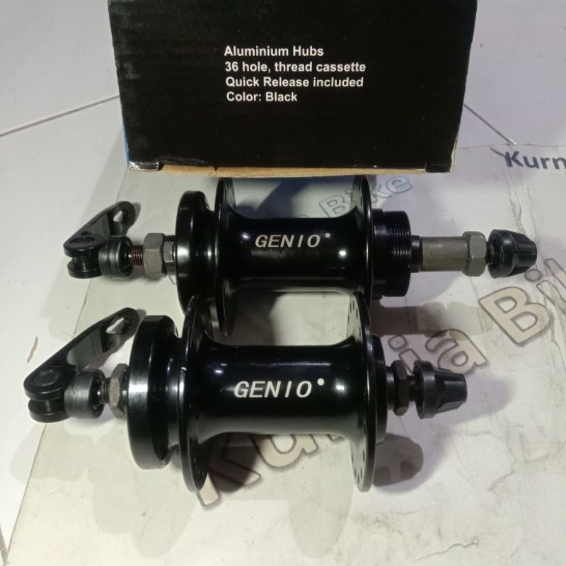 Hub freehub 36 hole Genio thread model boss mtb bicycle wheel thread ...