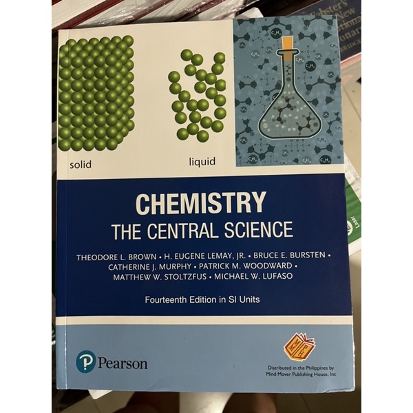 Chemistry the Central Science By Brown 14th Edition in SI units | Shopee Philippines