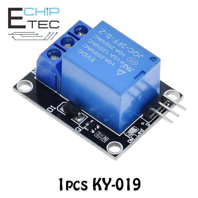 1PCS KY-019 5V 1 Channel Relay Module Board Shield For PIC AVR DSP ARM ...