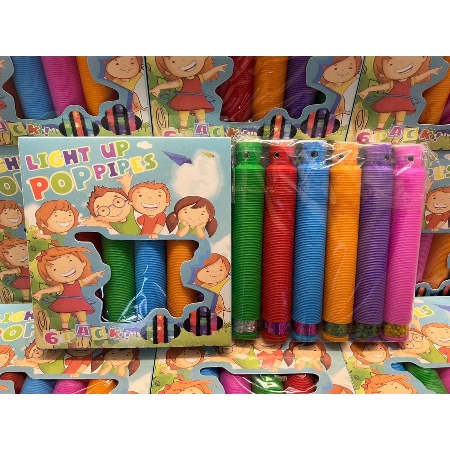 Viral Toy CEV Light Up Pop Tubes Pop Pipes Toy Light Stick Hose Pipe ...