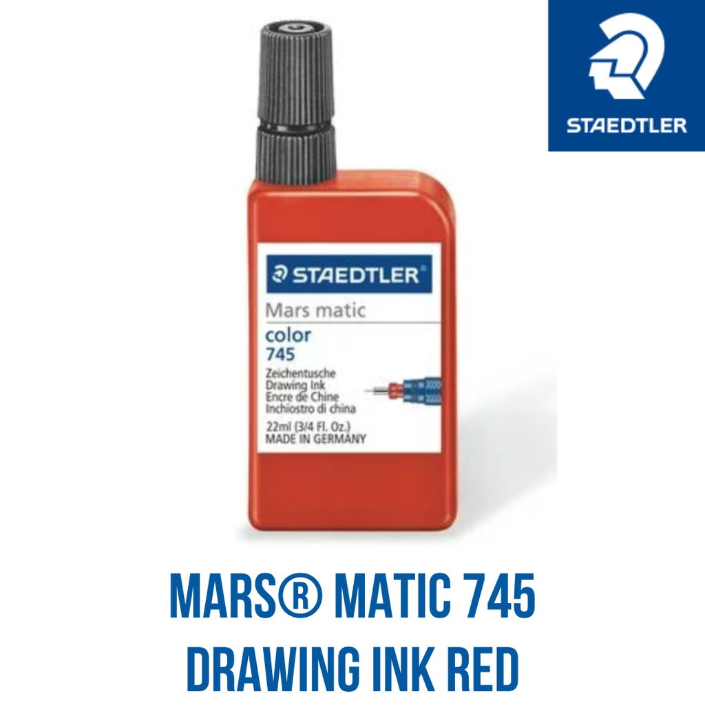 Staedtler Drawing Ink Mars Matic 745 | Shopee Philippines