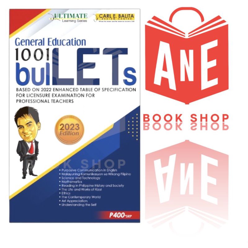AUTHENTIC CBRC 2023 General Education 1001 bulLETs | Shopee Philippines