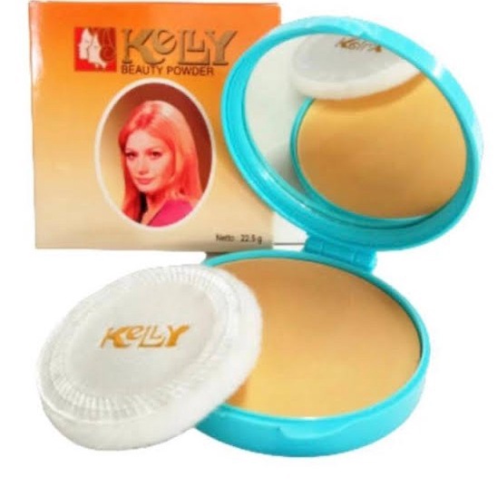 Kelly BEAUTY COMPACT POWDER YELLOW ONLY | Shopee Philippines