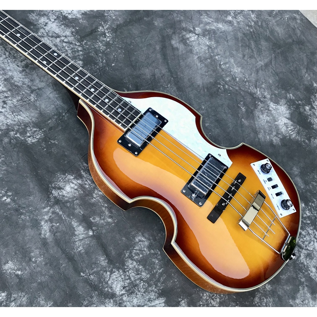 Original Hofner BB2 Violin Electric Guitar Bass 4 String Bass Honey ...
