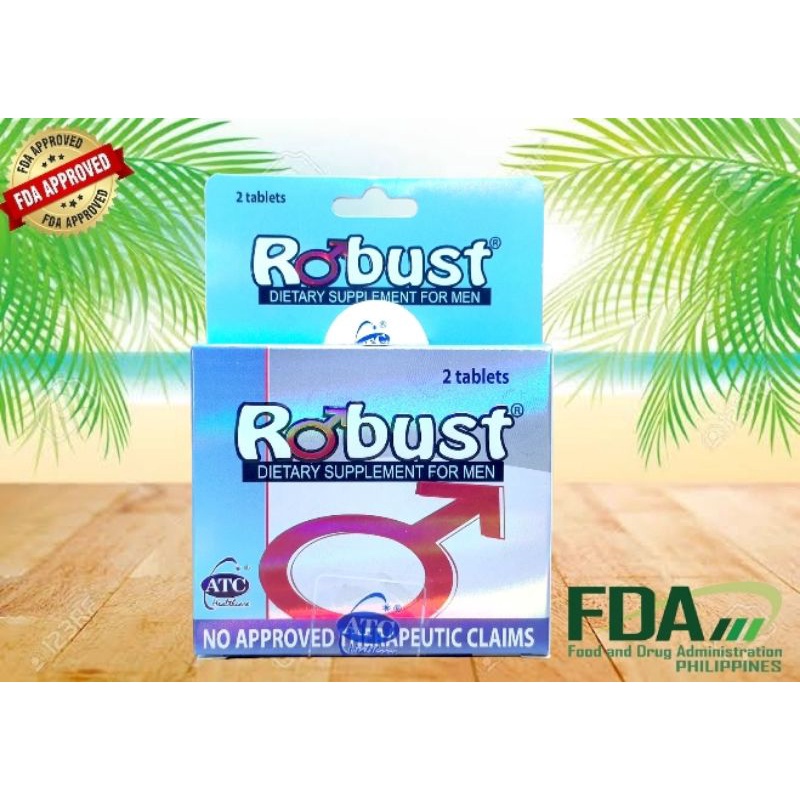 Robust Dietary Supplement for men 2 tablets | Shopee Philippines Robust Dietary Supplement for men 2 tablets | Shopee Philippines