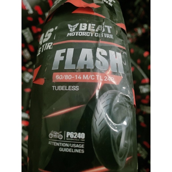 BEAST FLASH (P6240)TUBELESS TIRE 14-17" (INCHES)Skid tiresORIGINAL ...