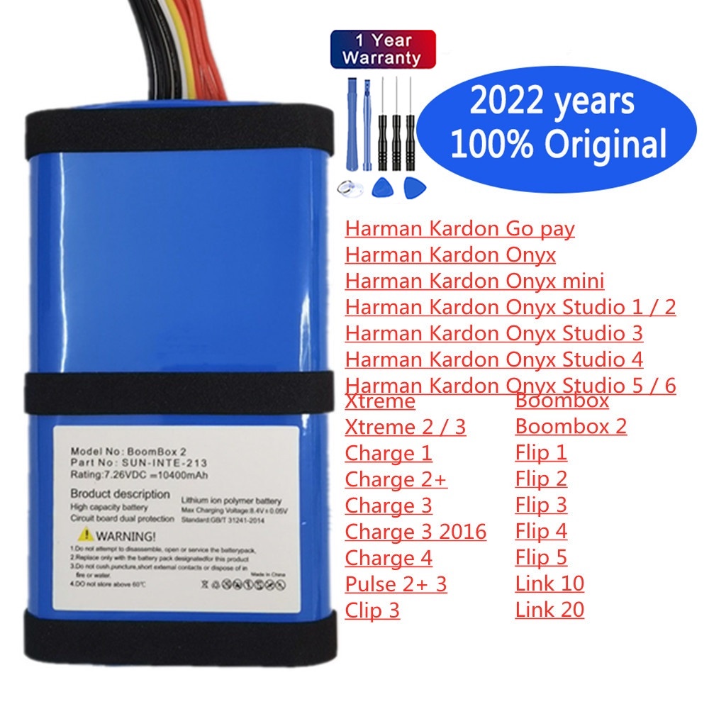 ~Original Speaker Battery For Harman Kardon Go Play Onyx Mini & JBL ...