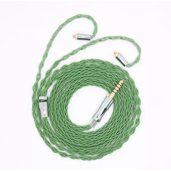 XINHS 8-core 5N single crystal copper green cross braided HIFI upgrade ...