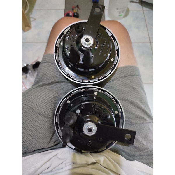 Orig Bosch Europa Horn with free orig bosch relay **USED** | Shopee ...