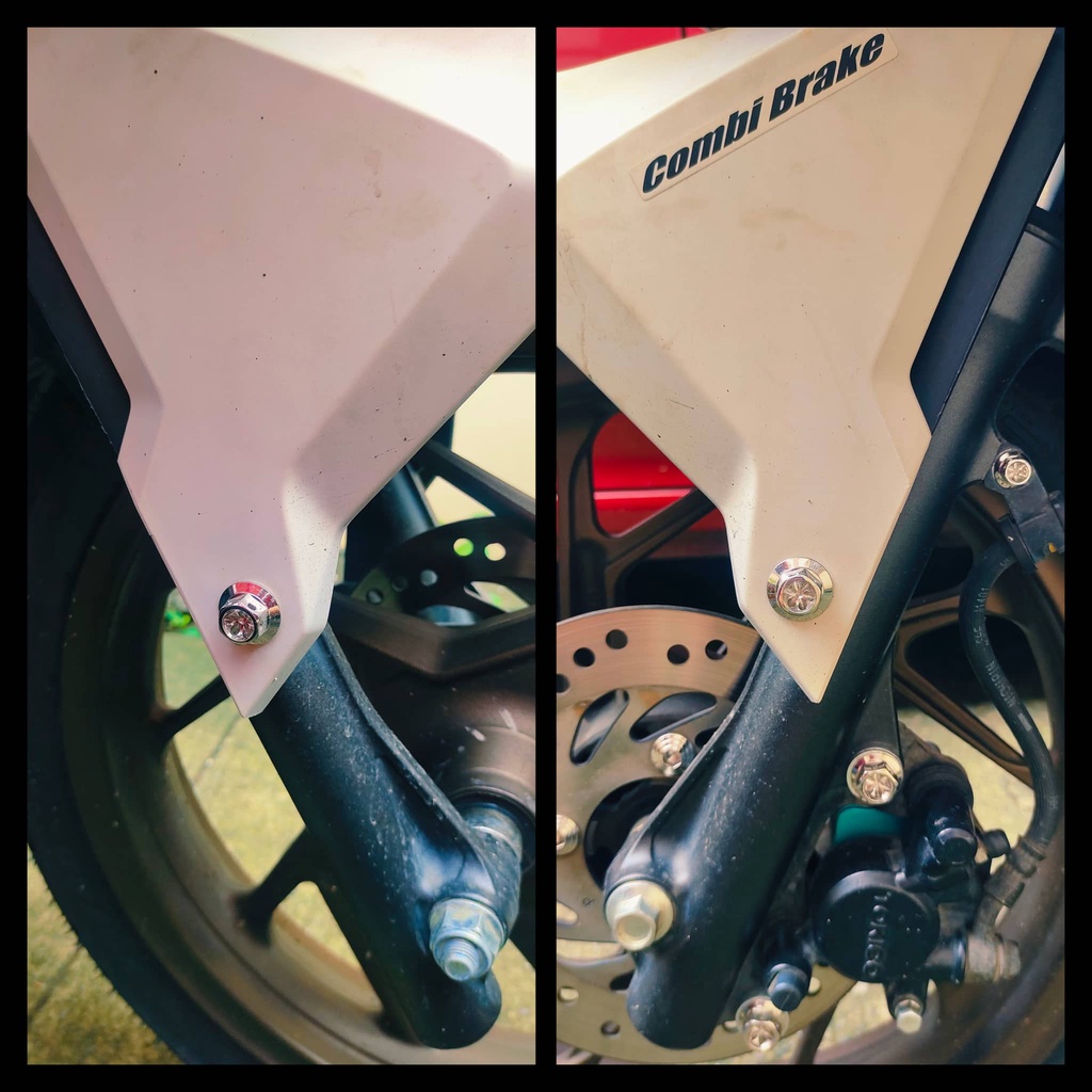 Honda click 160 front fender bolts set | Shopee Philippines