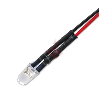10PCS DC 3V 6V 12V 24V Pre Wired 5mm LED Light Lamp Bulb Prewired ...