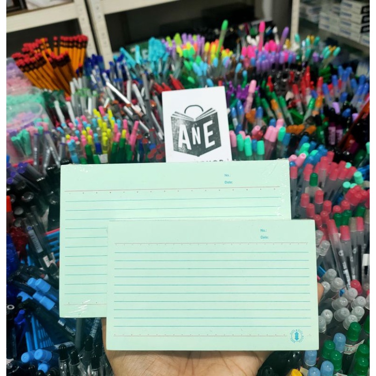 COLORED or RAINBOW INDEX CARD (100pcs per pack) | Shopee Philippines