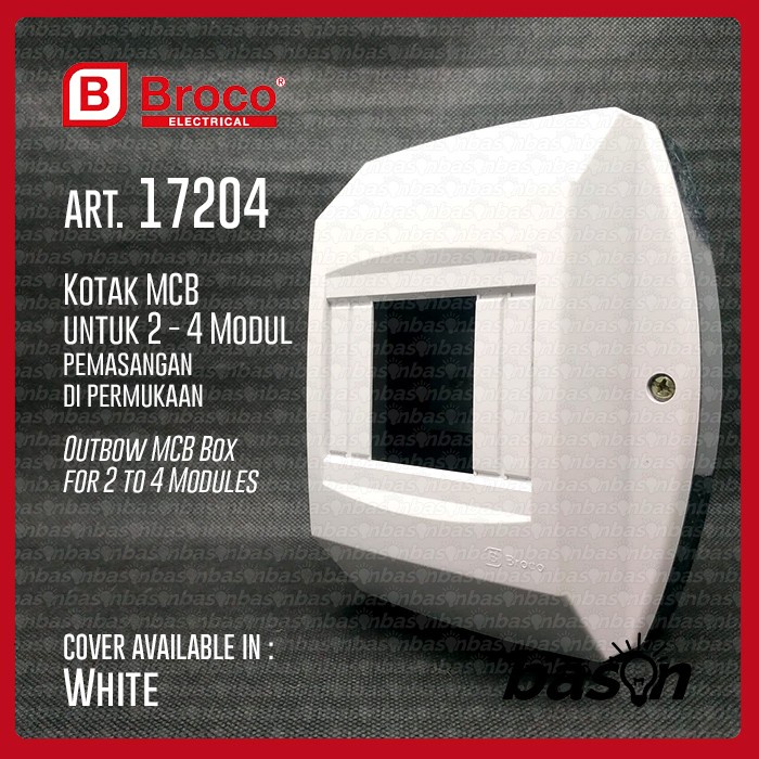 MCB Box 17204 - MCB Box 2 - 4 Group Outbow - MCB Panel Mount | Shopee ...