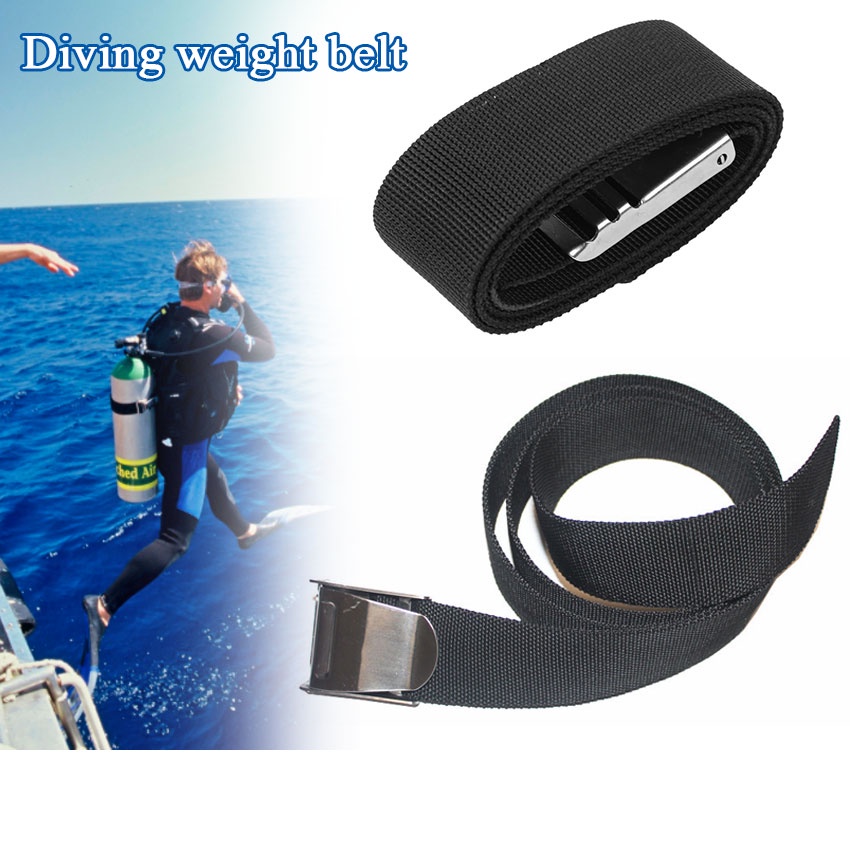 1.5m Diving Weight Belt With Quick Release Buckle Scuba Snorkeling ...