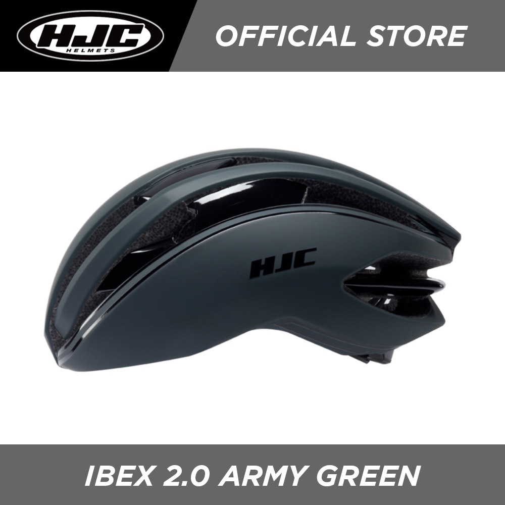 HJC Road Cycling Helmet IBEX 2.0 MT GL Army Green | Shopee Philippines