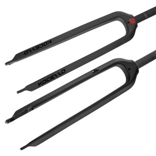 KOCEVLO Mountain Bike Fork 26/27.5/29er 3k Full Carbon Rigid Front ...