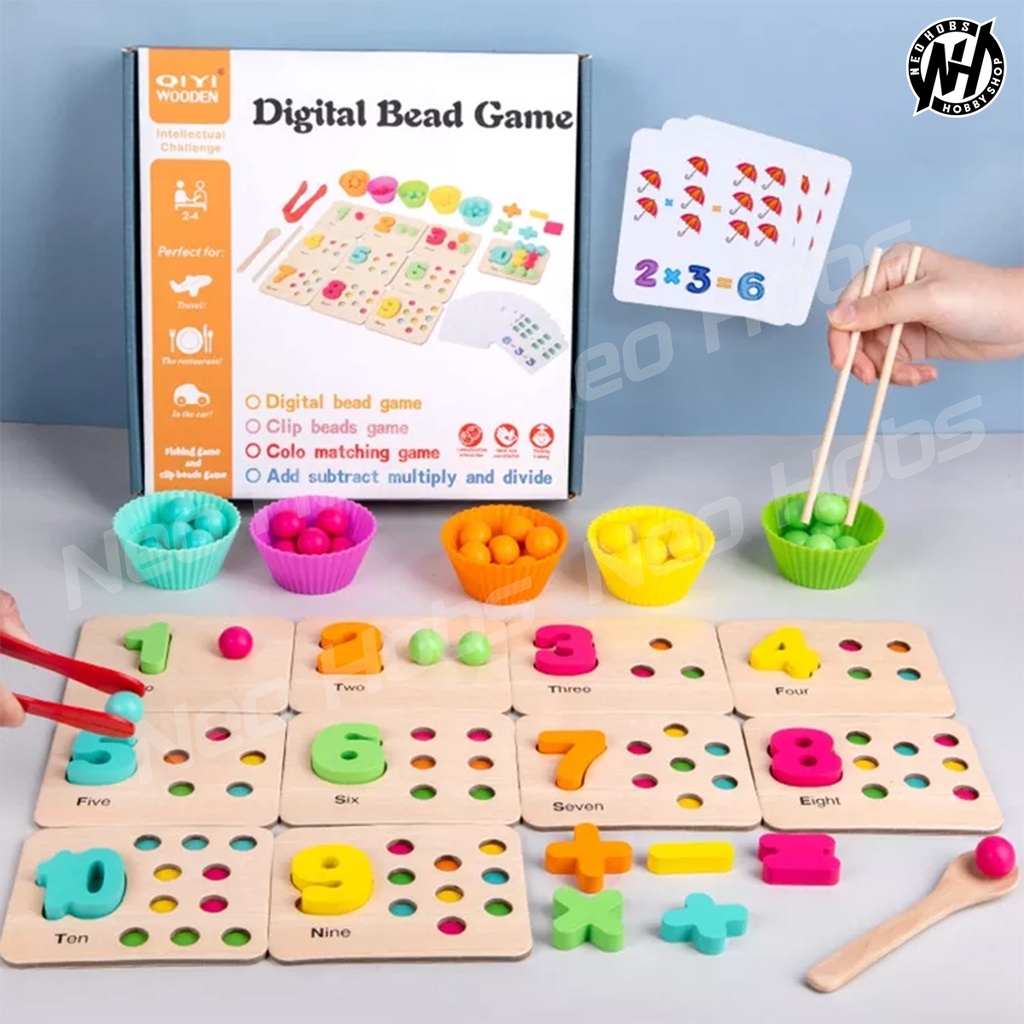 2 in 1 Rainbow Sorting Beads Toy | Shopee Philippines