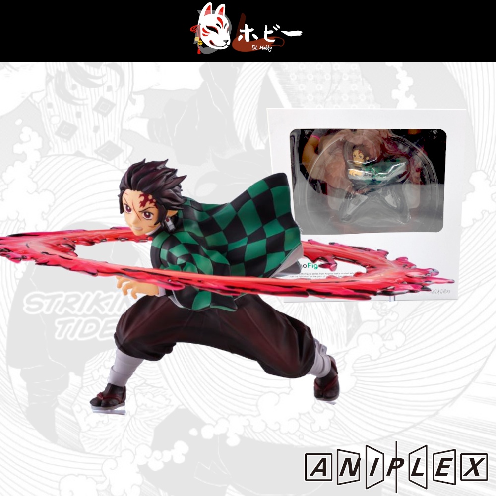 Demon Slayer Tanjiro Conofig Aniplex with Effect Parts PVC Figure ...