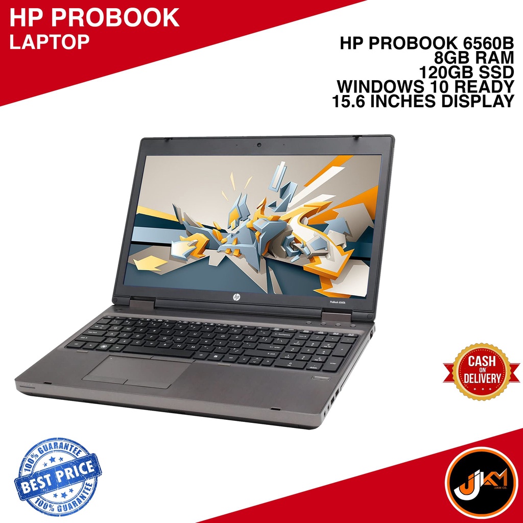 HP PROBOOK 6560B I5 2ND GEN PROCESSOR 4GB RAM 500 HDD 15 INCHES DISPLAY ...