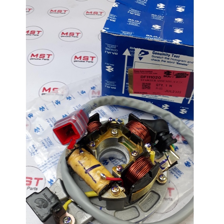 Stator Assy / Magneto Assy CT100 Bajaj Genuine Parts DF111020 | Shopee ...